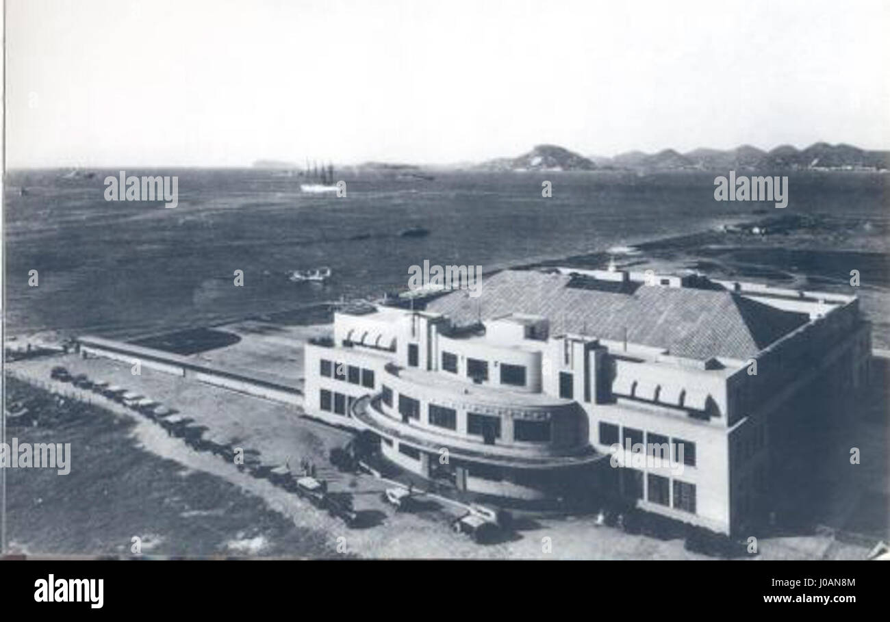 'Antiga Estação de Hidroaviões' refers to the former seaplane station ...