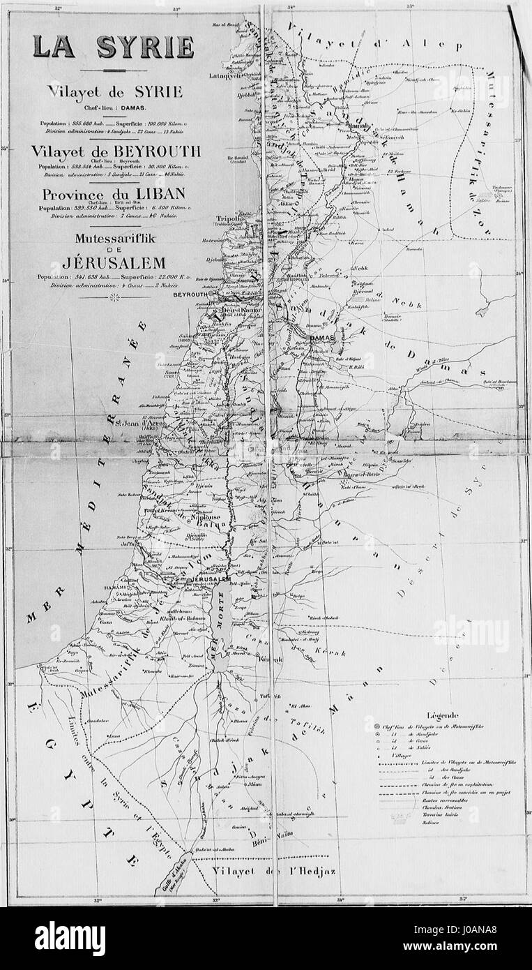 Ottoman syria Black and White Stock Photos & Images - Alamy