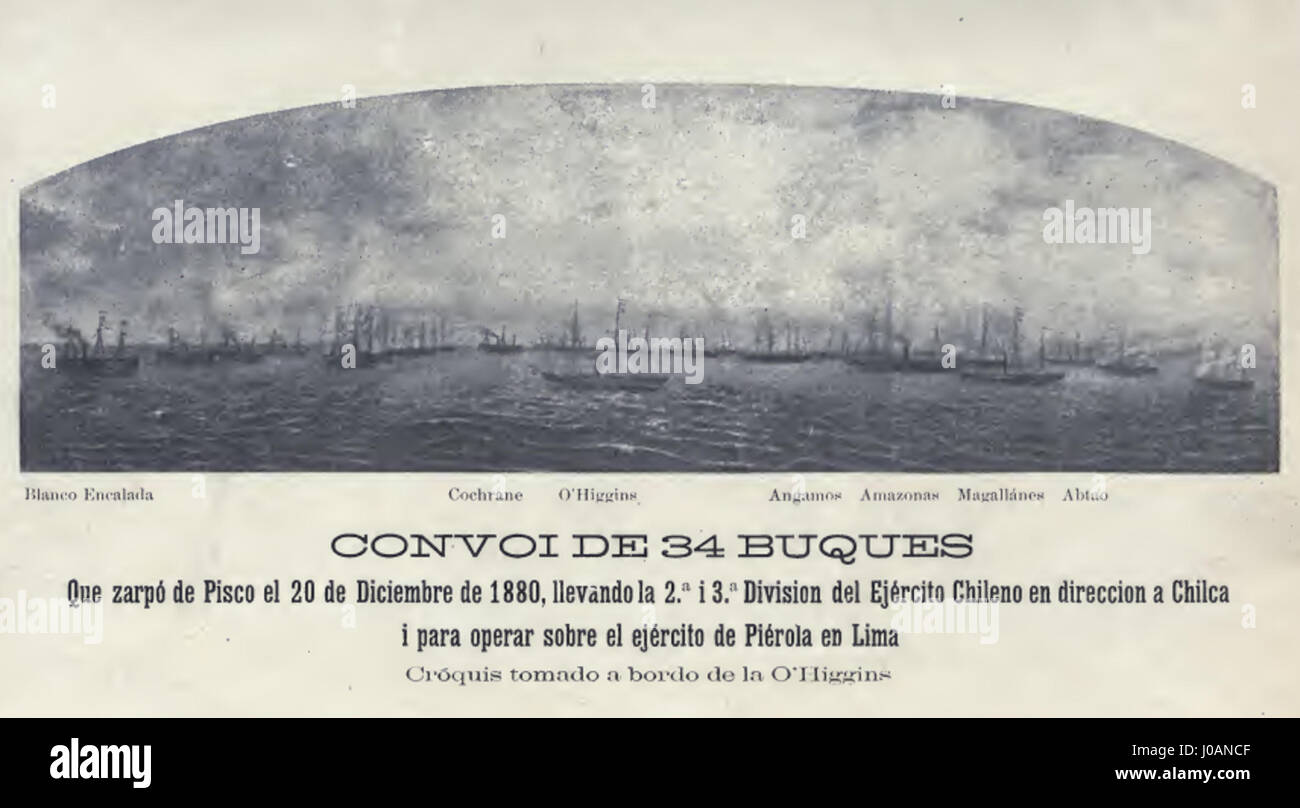 This historical painting depicts the landing of Spanish forces during ...