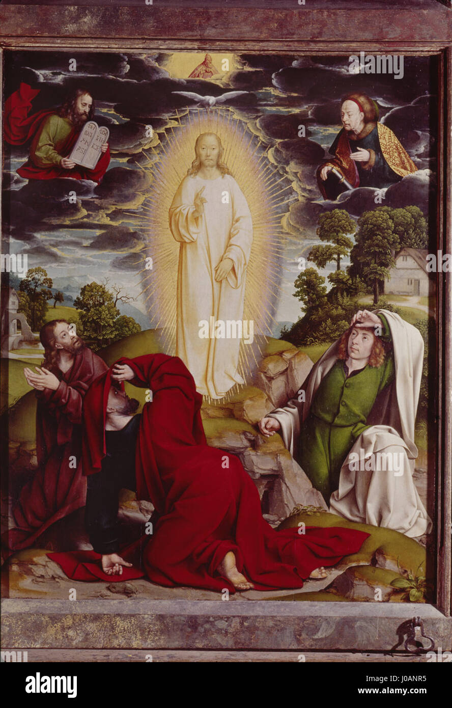 'Apparition du Christ' depicts a divine appearance of Christ in the ...