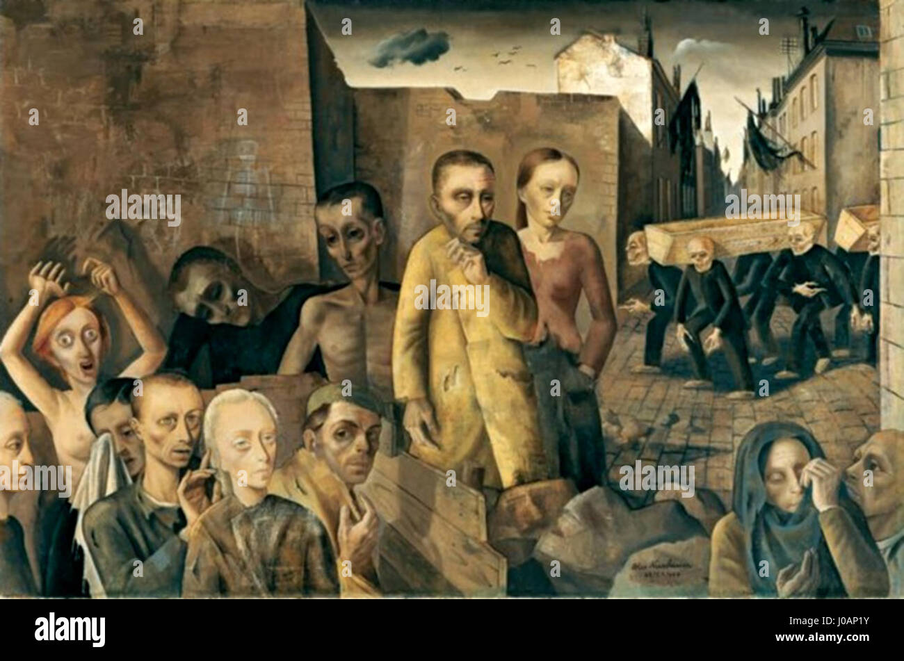 'Les damnés' (The Damned) is a powerful depiction of human suffering ...