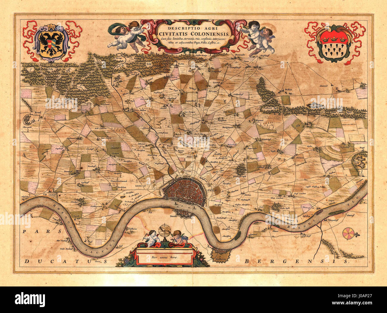 Map of cologne hi-res stock photography and images - Alamy