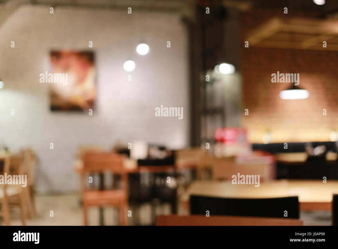 Abstract blur background of Restaurants cafe for design backdrop to ...