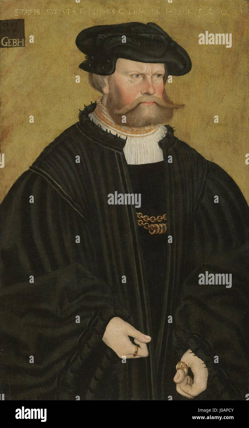 Hans Düring's 'Bildnis Graf Phillip von Solms' (1520) portrays the ...