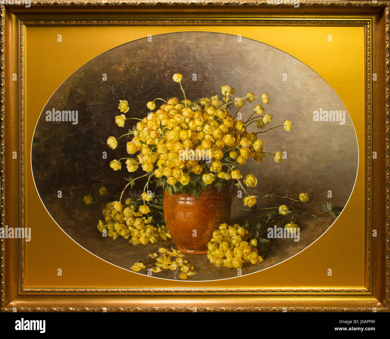 Kullerkupud, a 1934 artwork, presents a playful yet thoughtful ...