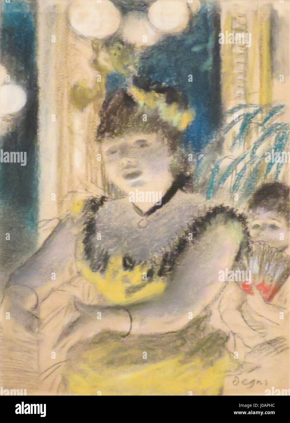'Café-Concert Singer' by Edgar Degas captures the energy and ...