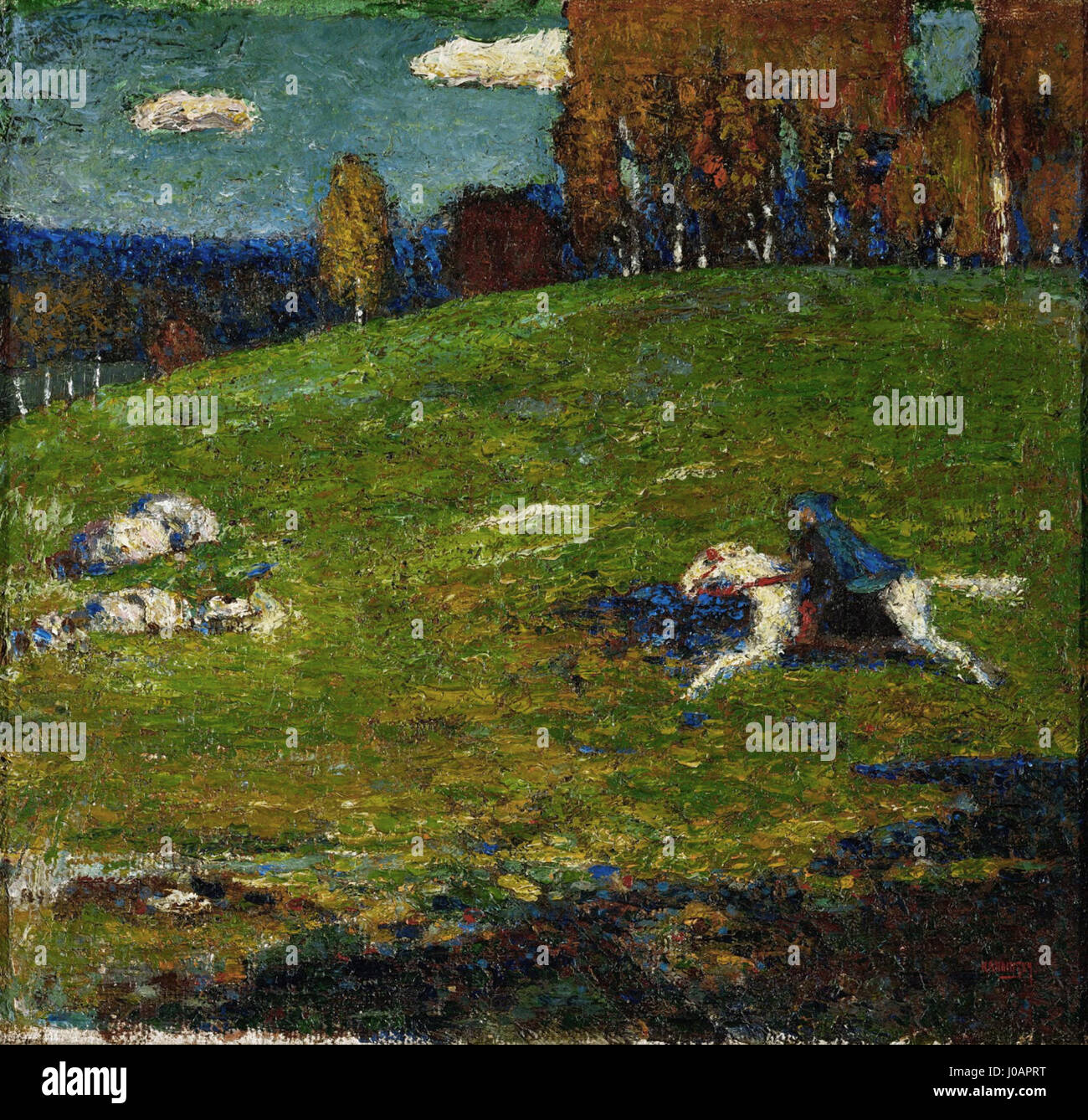 The blue rider kandinsky hi-res stock photography and images - Alamy