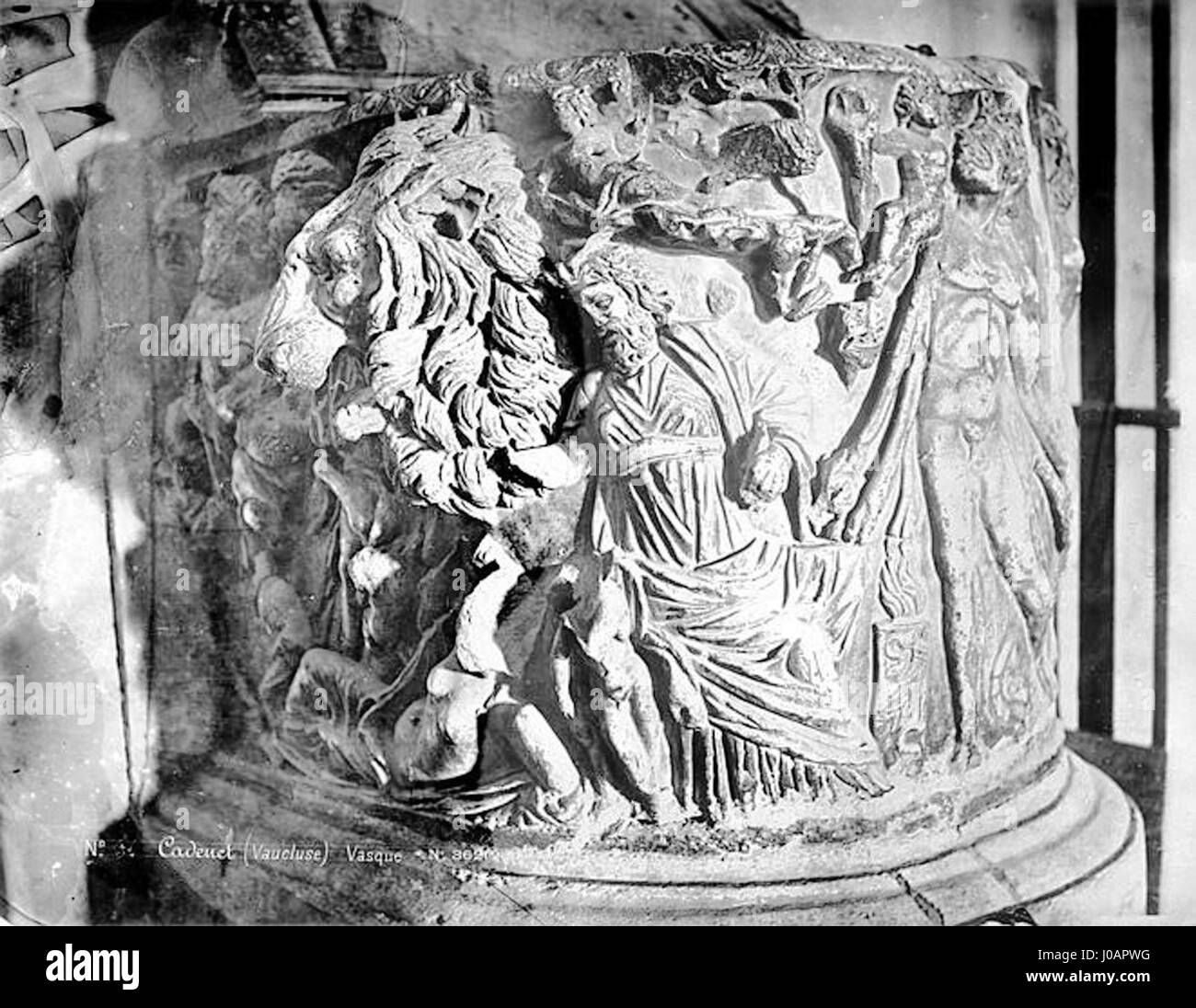Medieval baptismal font Black and White Stock Photos & Images - Alamy