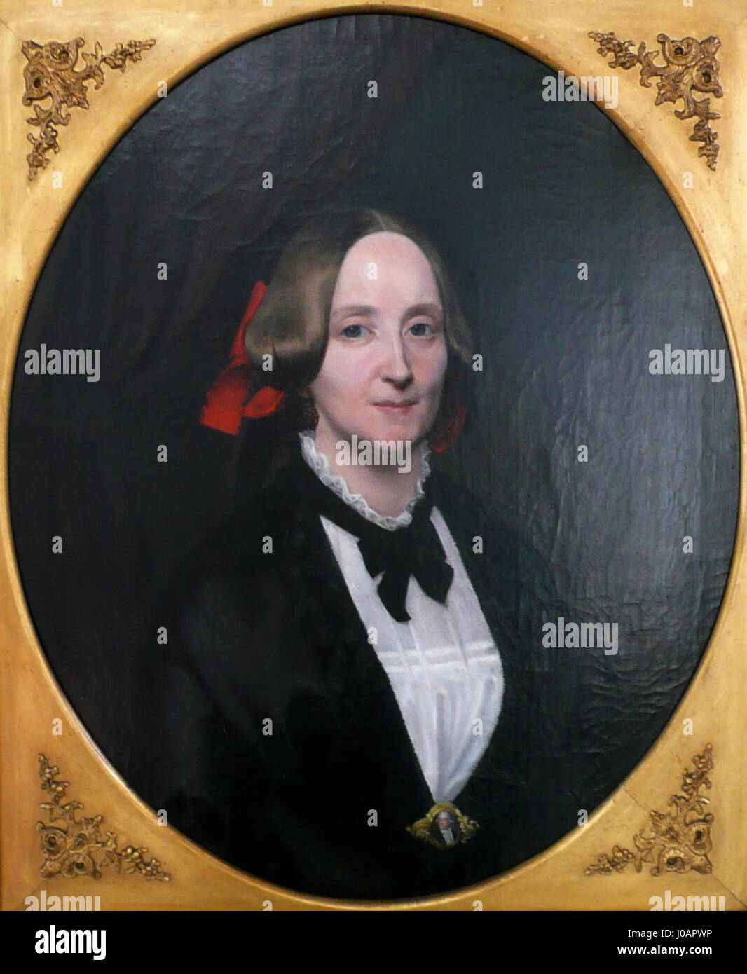 A portrait of Emilie Dorothea Auguste Wilhelmine von Pogrell, born ...