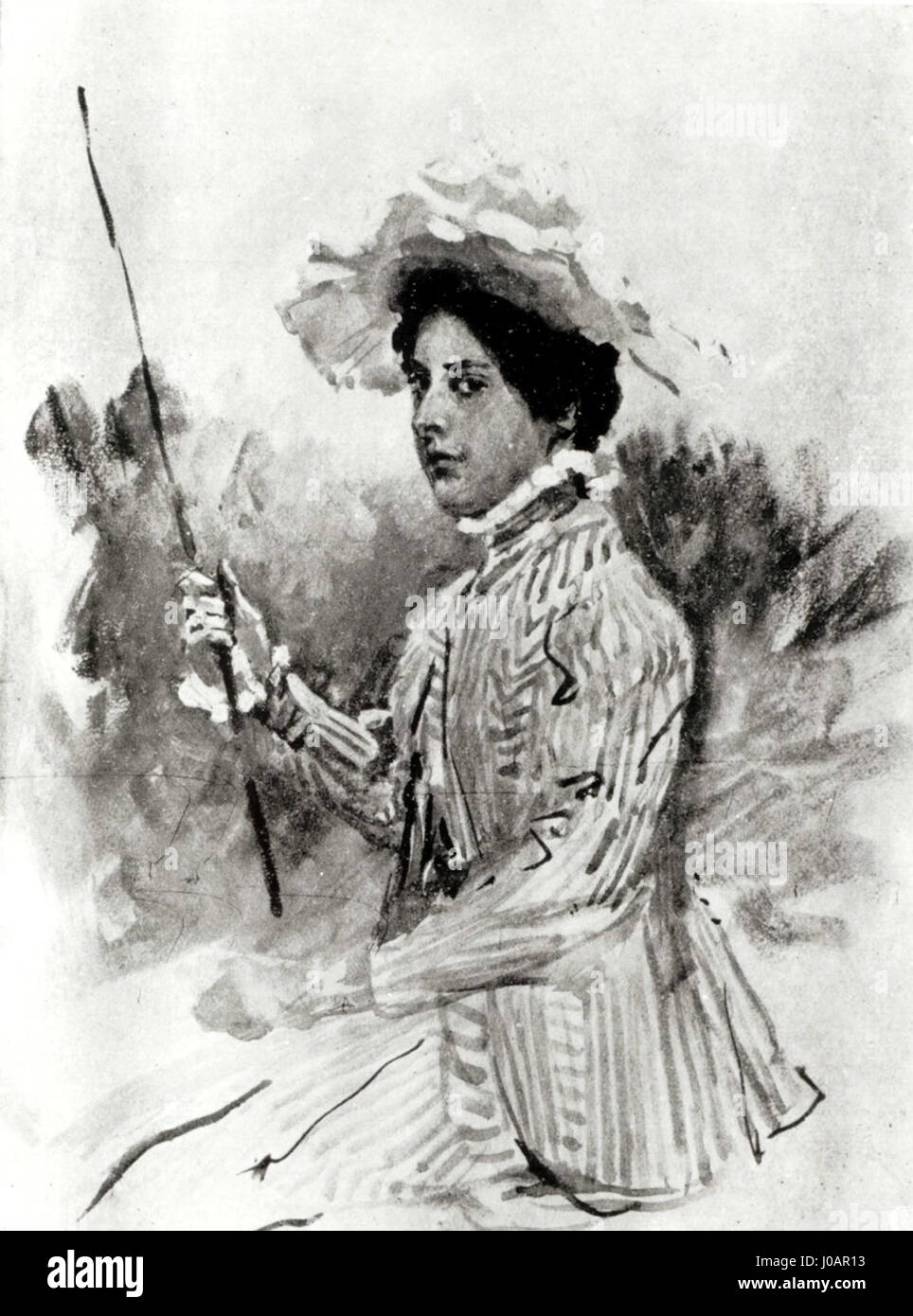 This portrait by the Polish artist Kossak depicts Archduchess Renata, a ...