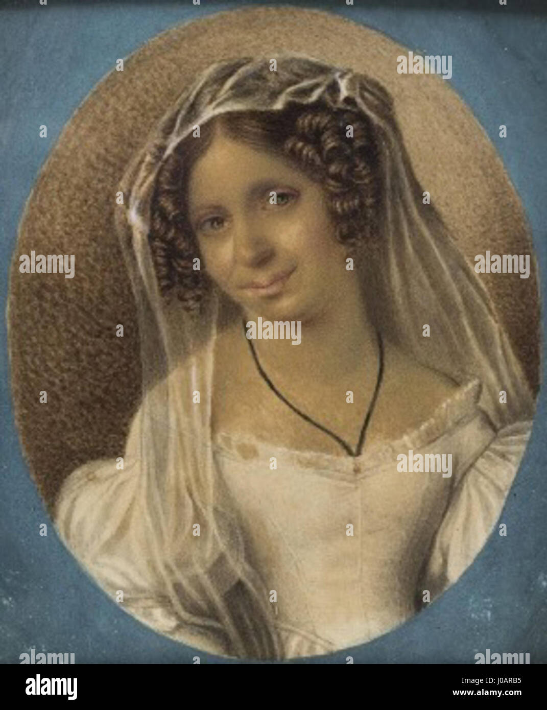 The 'Portret Salomei Słowackiej' (Portrait of Salomea Słowacka) by an ...