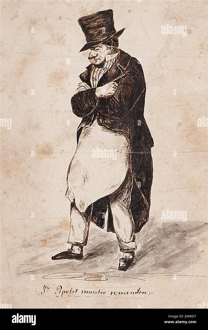 This painting from 1879, titled 'Señor Pipelet maestro remendón ...