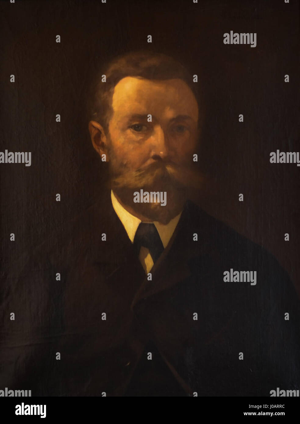 'Portret mężczyzny' by Wladysław Małecki is a Polish portrait from the ...