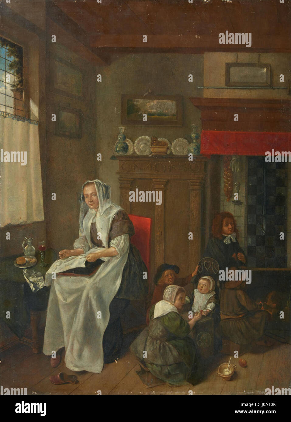 *Kücheninterieur NL 18Jh* depicts a Dutch kitchen interior from the ...