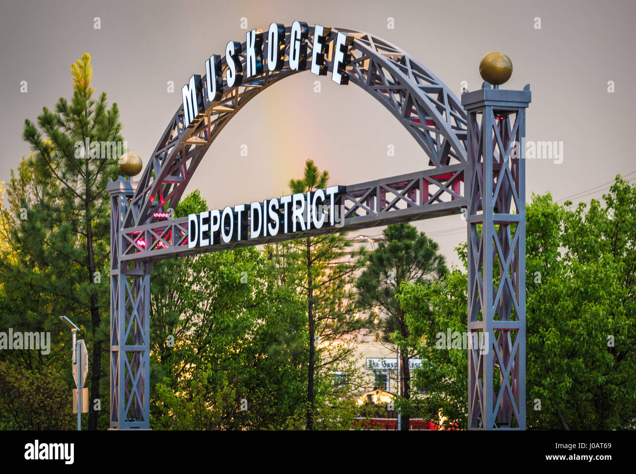 Welcome To Oklahoma Sign Usa High Resolution Stock Photography and ...