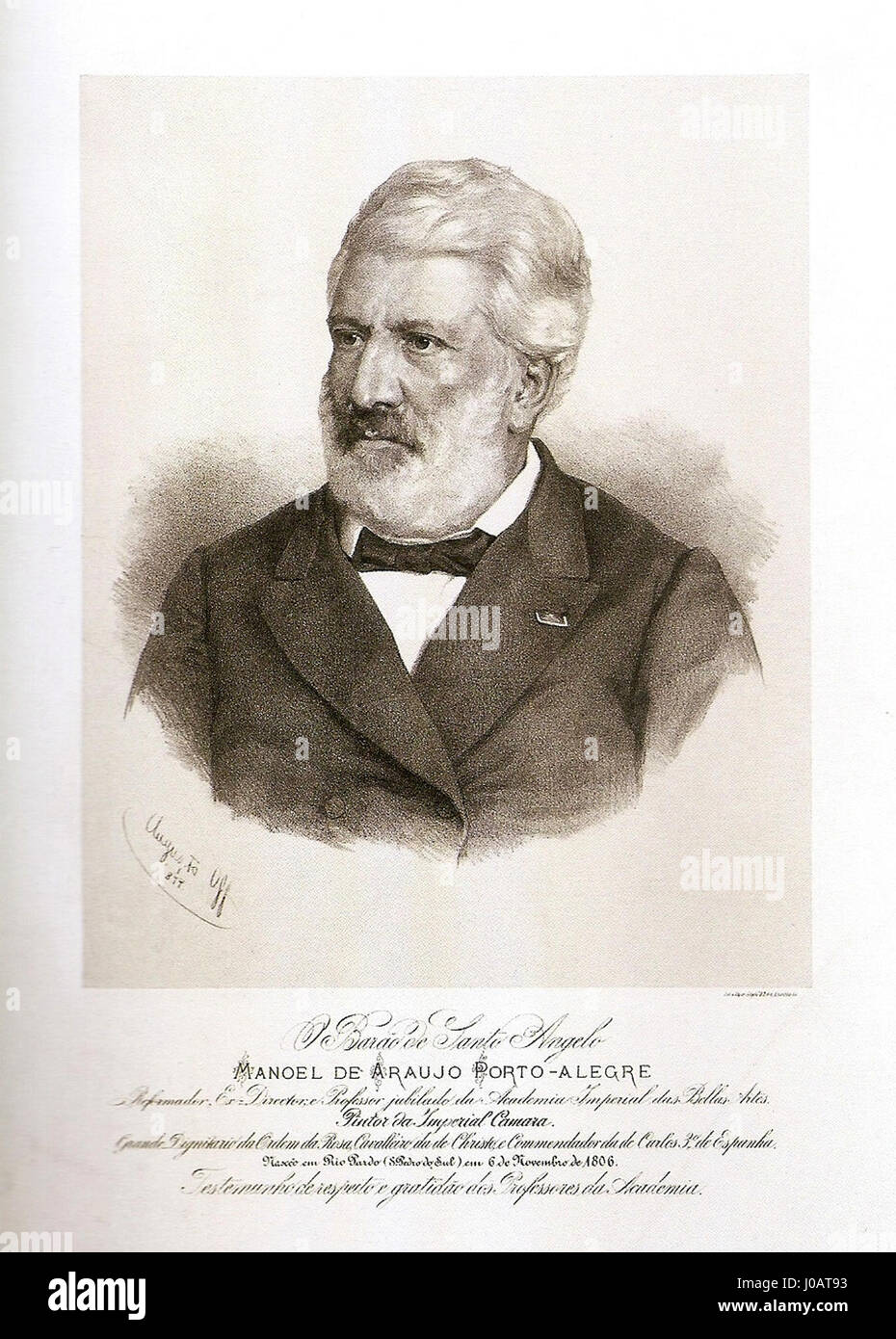 Augusto Off - O Barão de Santo Ângelo 2 Stock Photo - Alamy