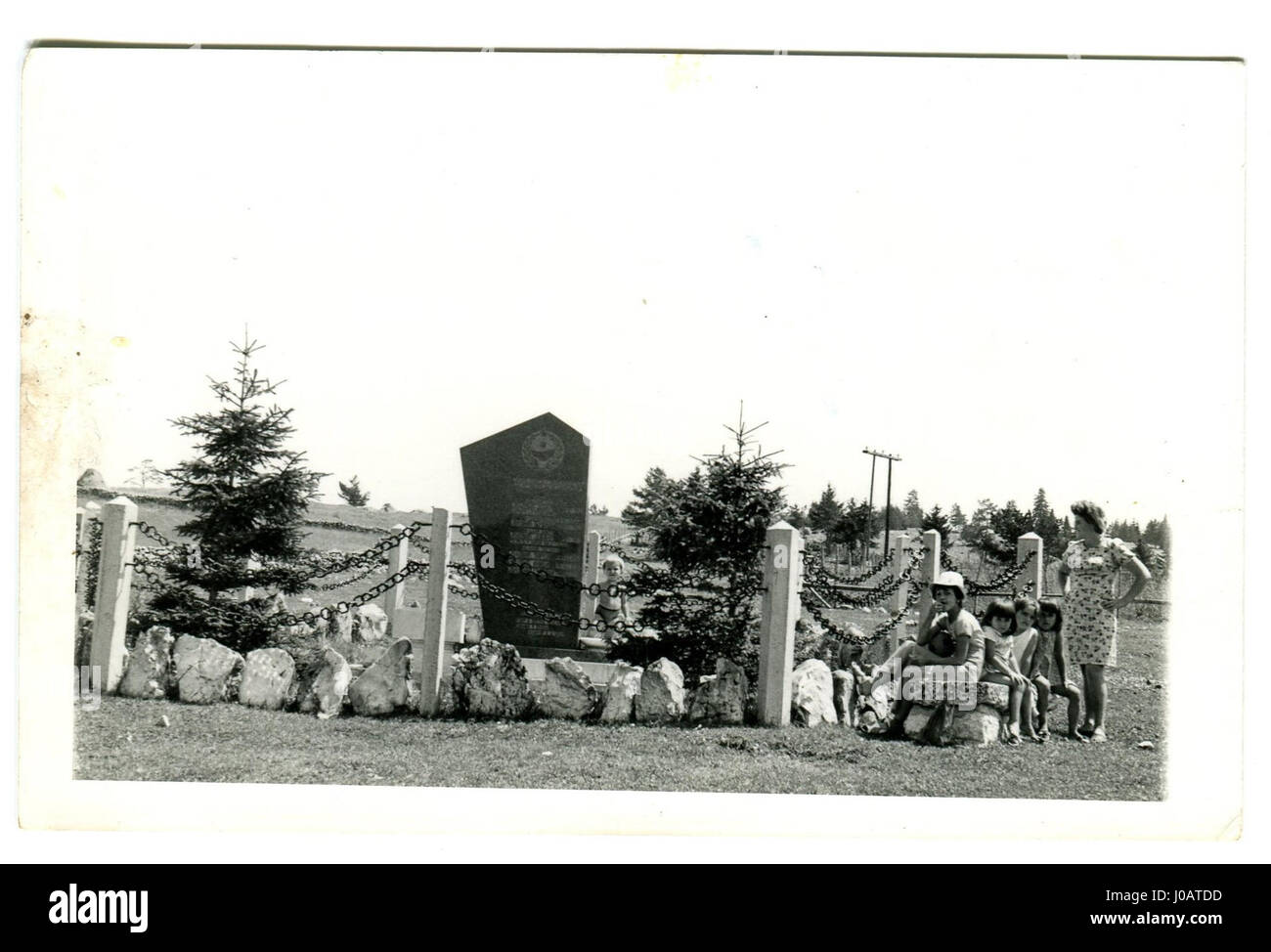 Janko Jolovic's 'Spomenik' is a striking memorial artwork commemorating ...