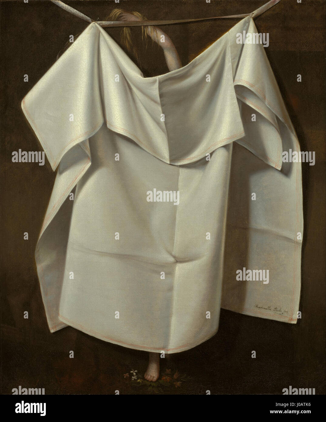 Raphaelle Peale's 'Venus Rising From the Sea - A Deception' presents a ...