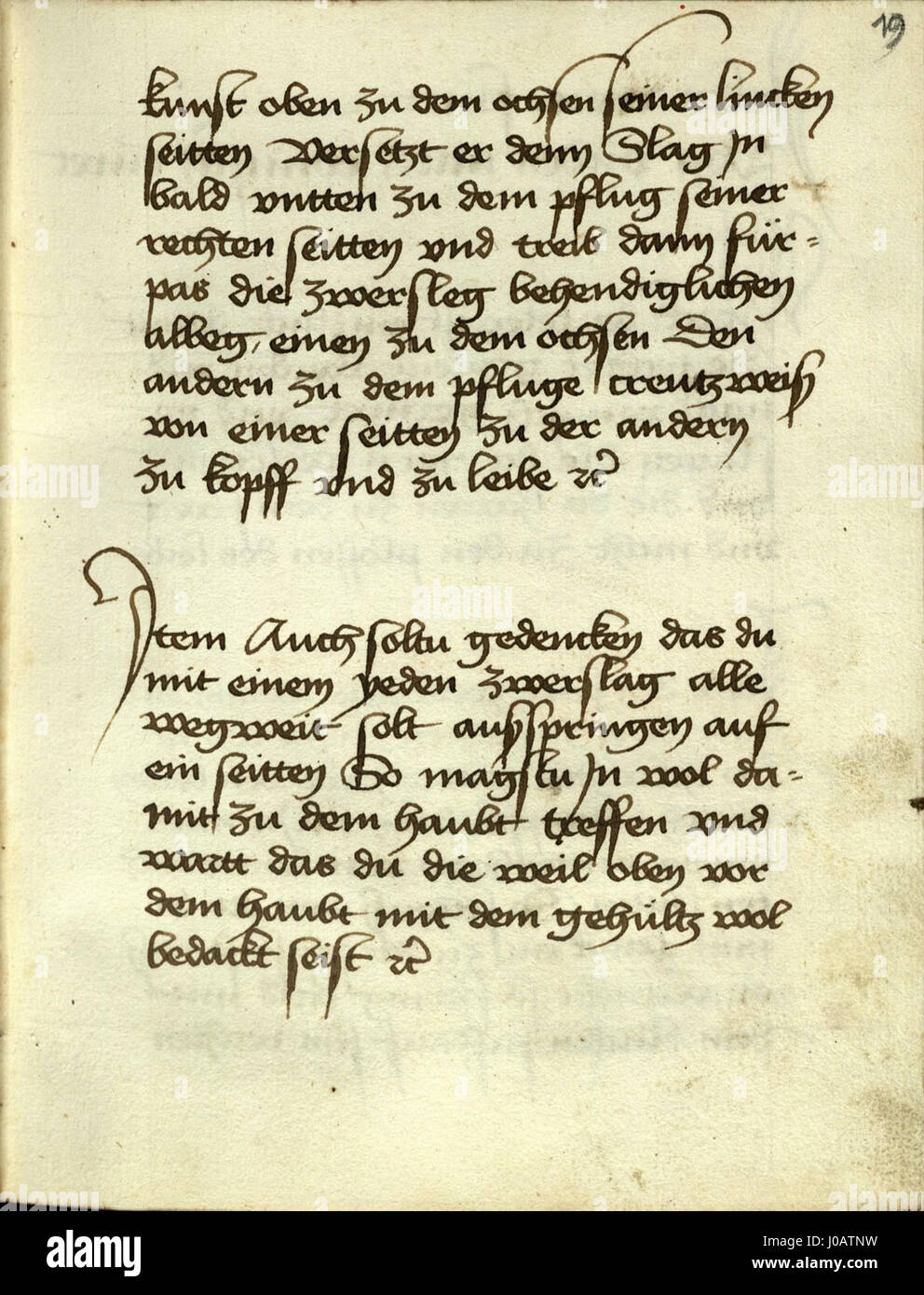 A manuscript page from Cod.I.6.4§.3, containing important historical ...
