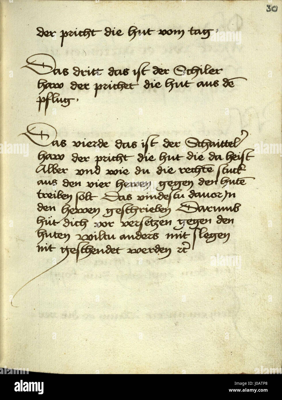 Cod.I.6.4§.3 030r is a manuscript page from a medieval codex, preserved ...