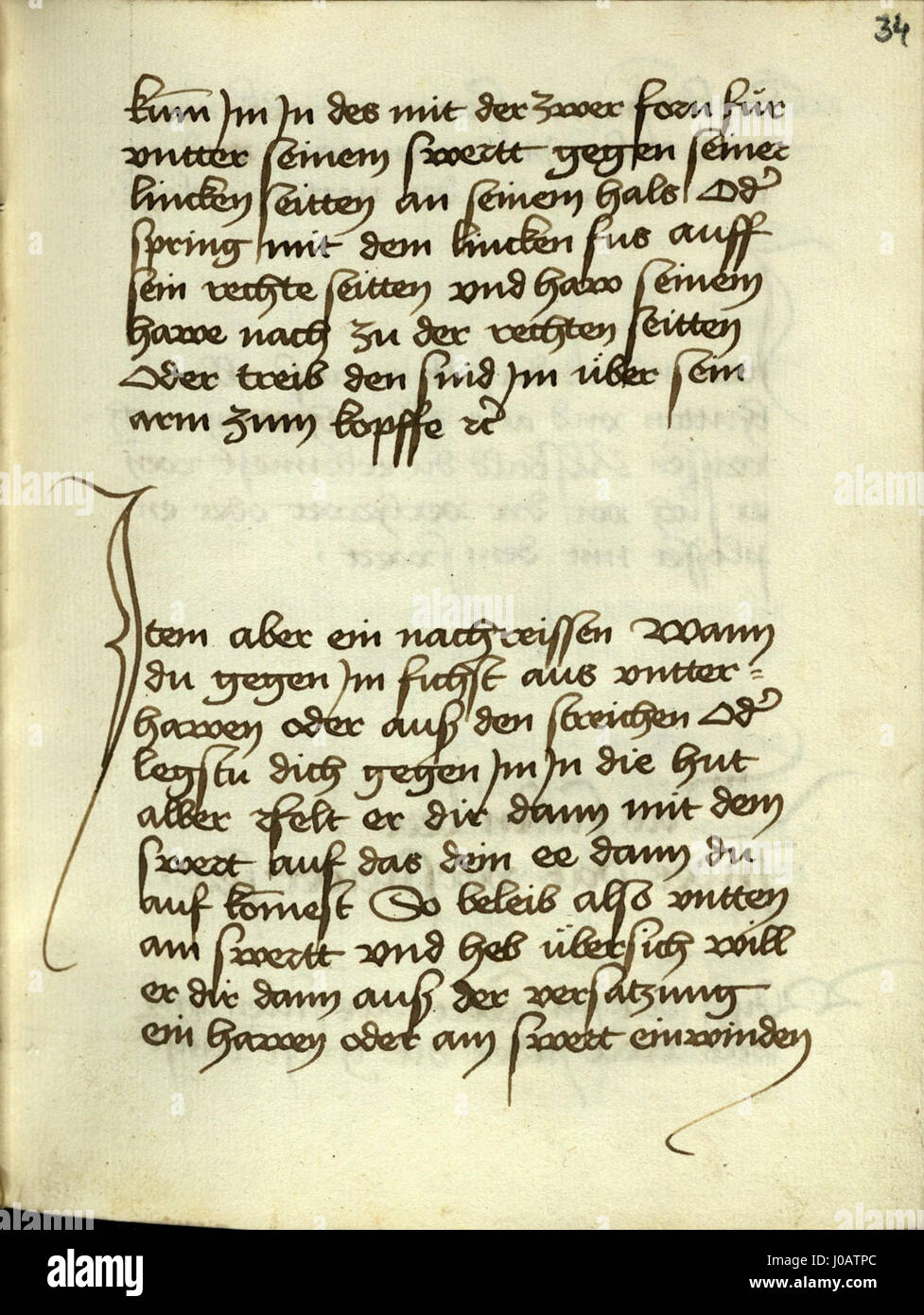 Cod.I.6.4§.3 034r is a manuscript page that features medieval script ...