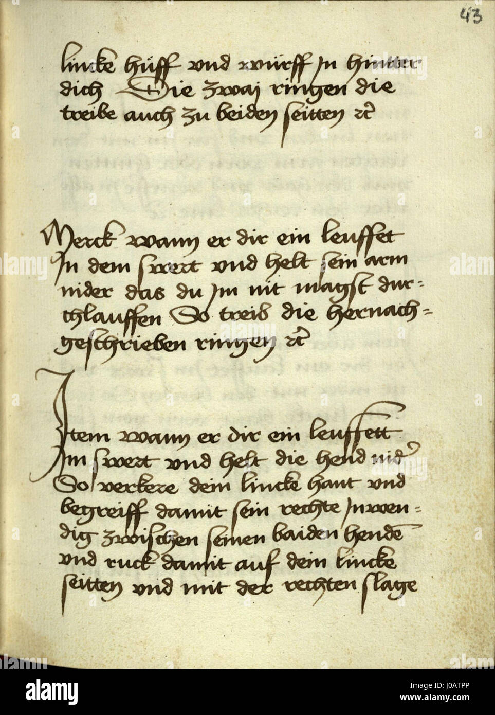 Cod.I.6.4§.3 043r features a significant medieval manuscript page ...