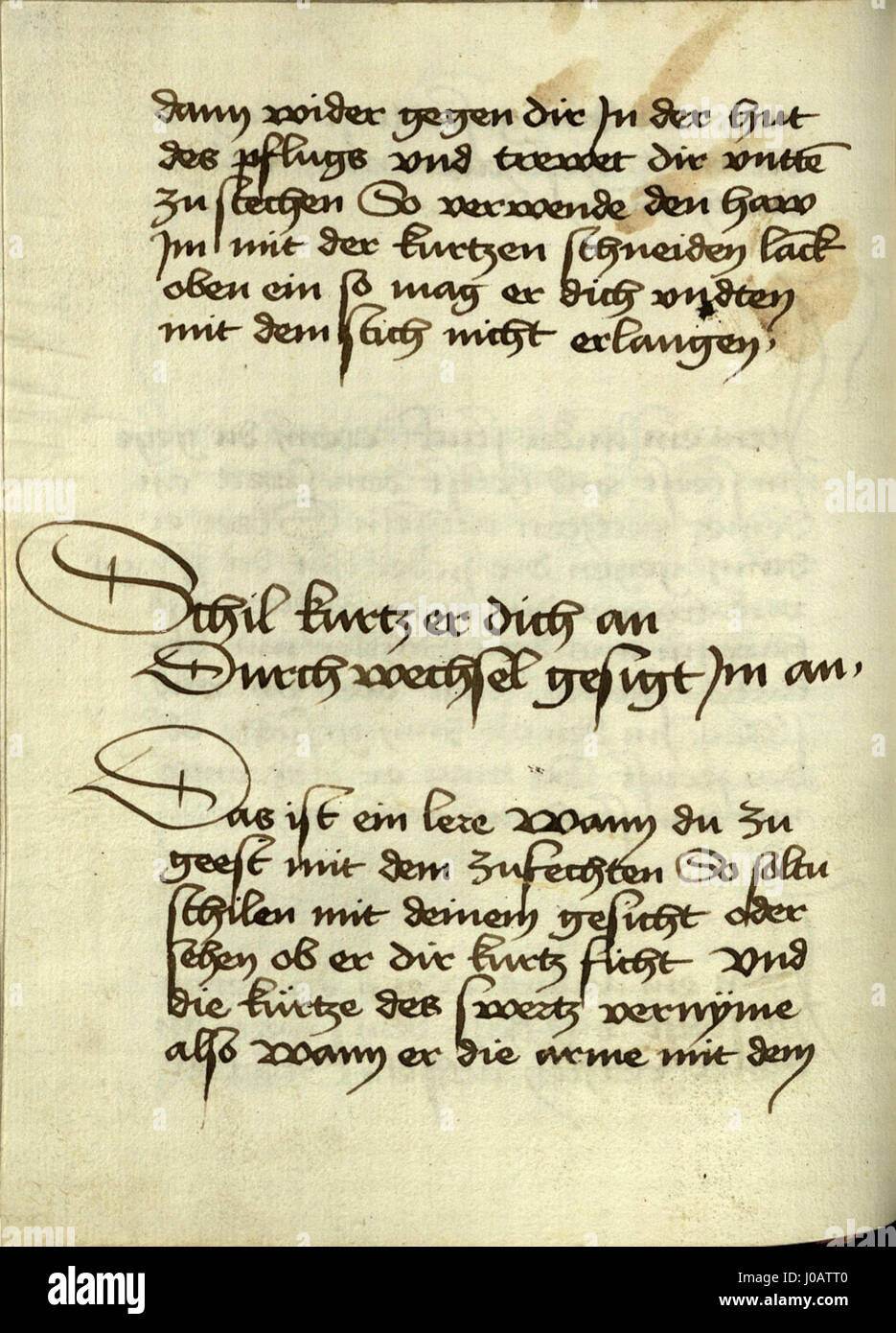 This manuscript, cataloged as Cod.I.6.4§.3, contains medieval texts and ...