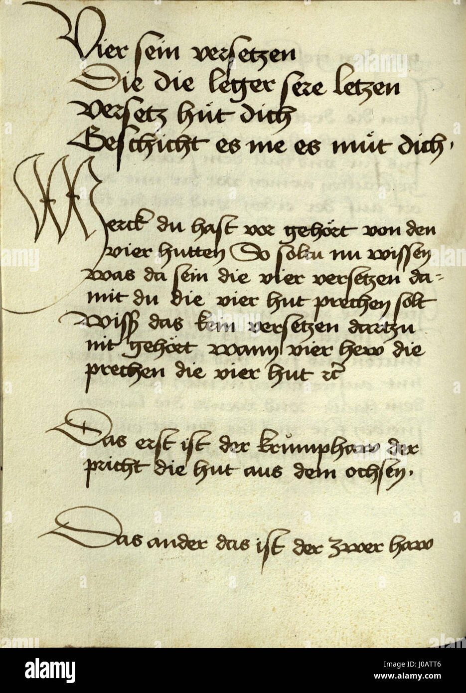This manuscript page from Codex I.6.4, dating back to the medieval ...