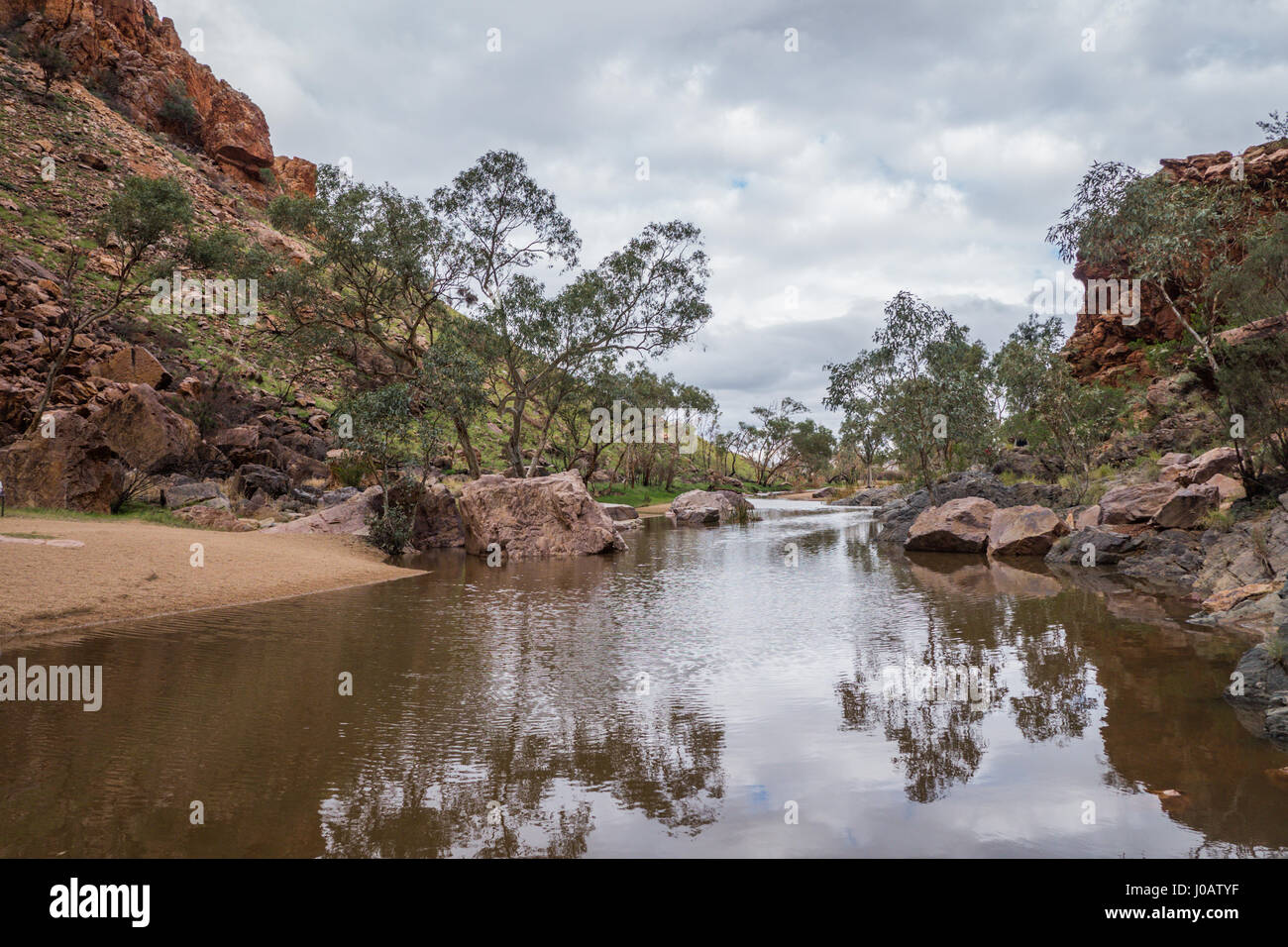 Alice springs Simpsons Gap Northern Territory Stock Photo - Alamy