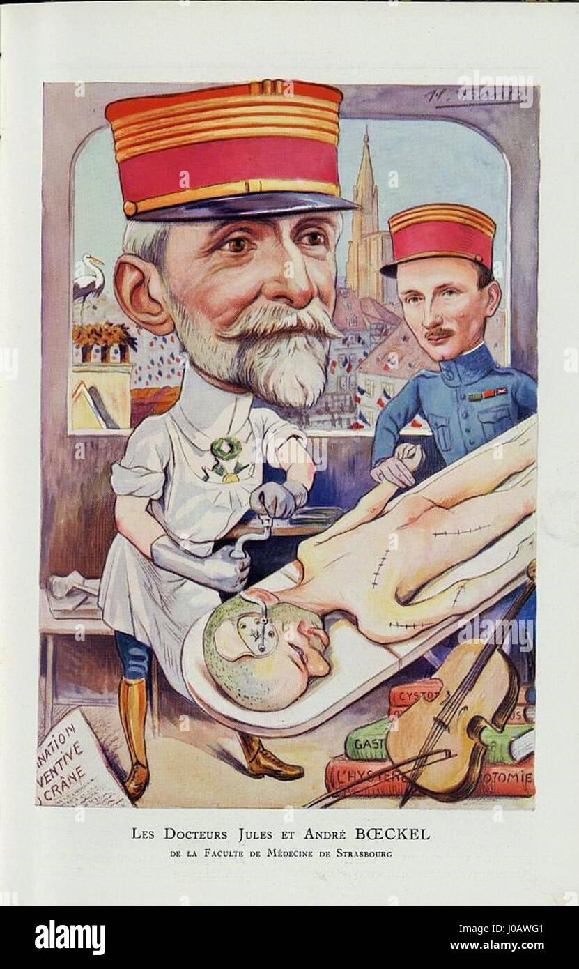 Jules and André Boeckel were French artists or scholars, possibly ...