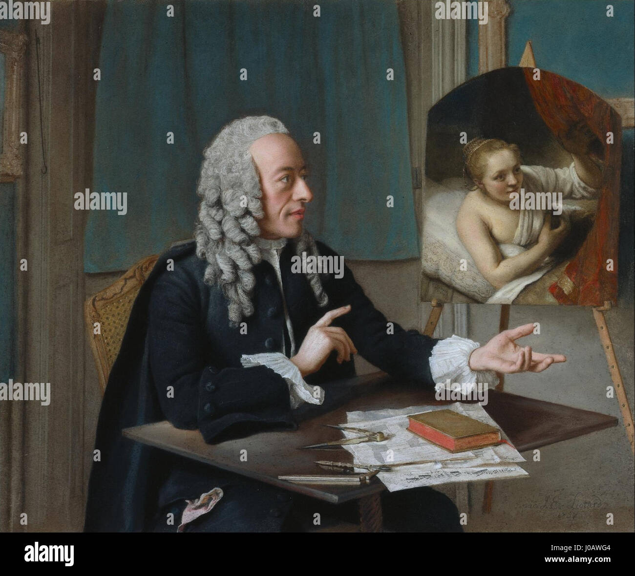 Jean-Étienne Liotard was an 18th-century Swiss portrait artist known ...