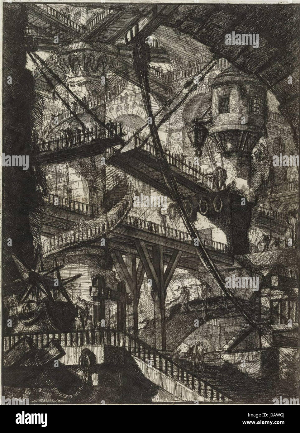 ‘Le carcere d'invenzione’ by Giovanni Battista Piranesi showcases his ...