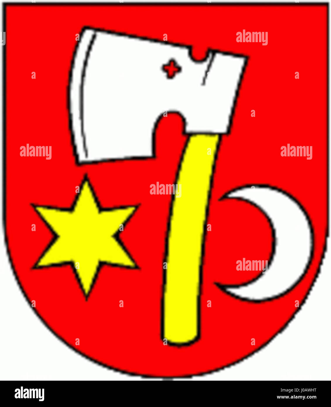 The Coat of Hontianske Tes re is a heraldic symbol associated with the ...