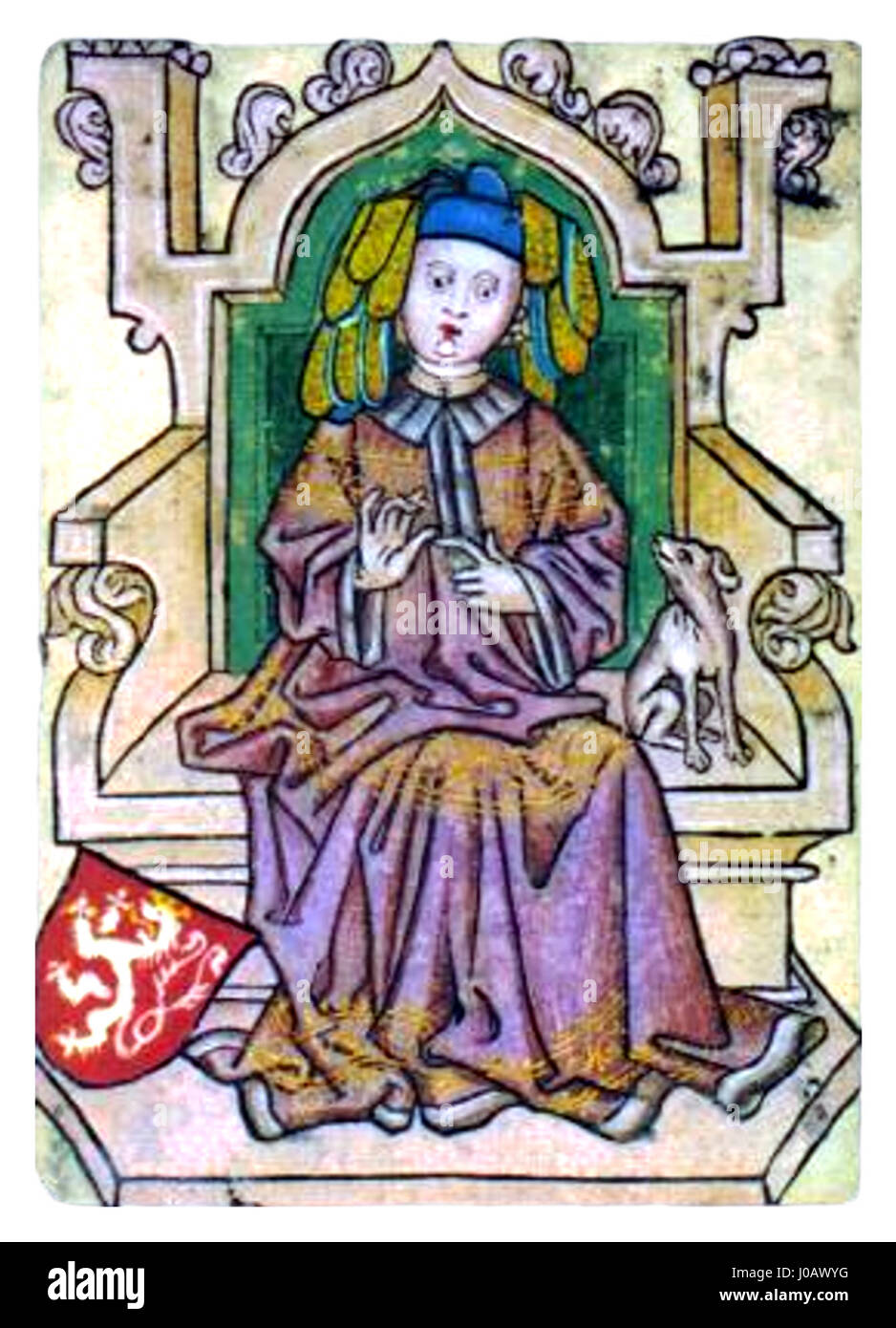 The 'Hofämterspiel,' or Courtly Games, depicts a traditional Czech ...