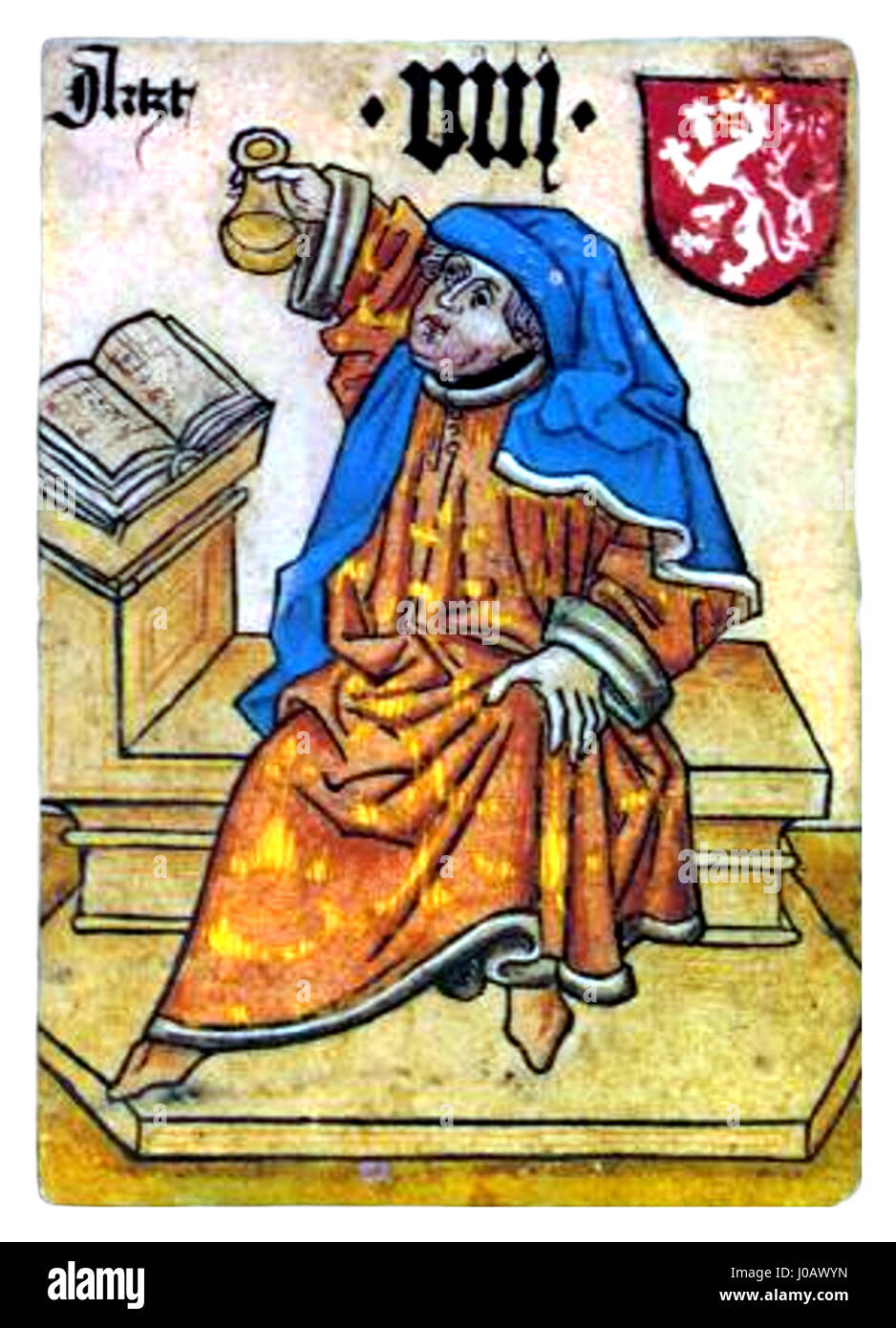 The 'Hofämterspiel' from Bohemia, illustrated in this 16th-century ...