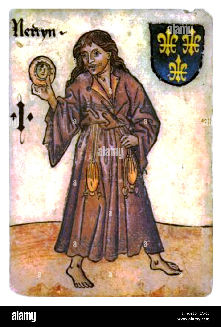 'Hofämterspiel – Frankreich – I Nerryn' is a historical depiction of a ...