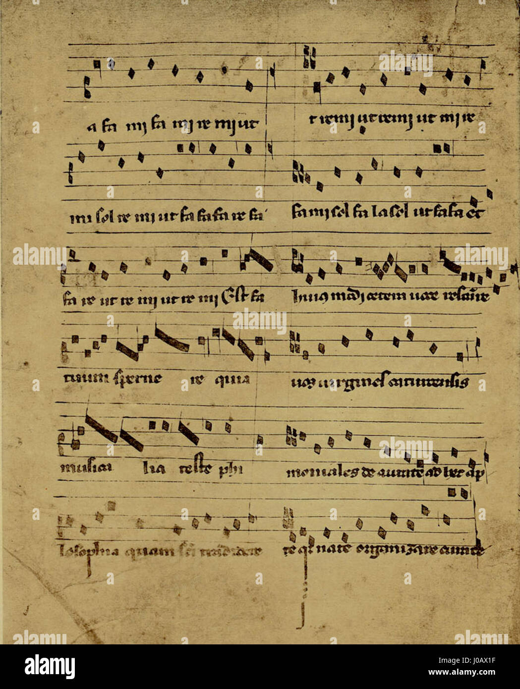 The Codex La Huelgas, a medieval manuscript, contains sacred music ...