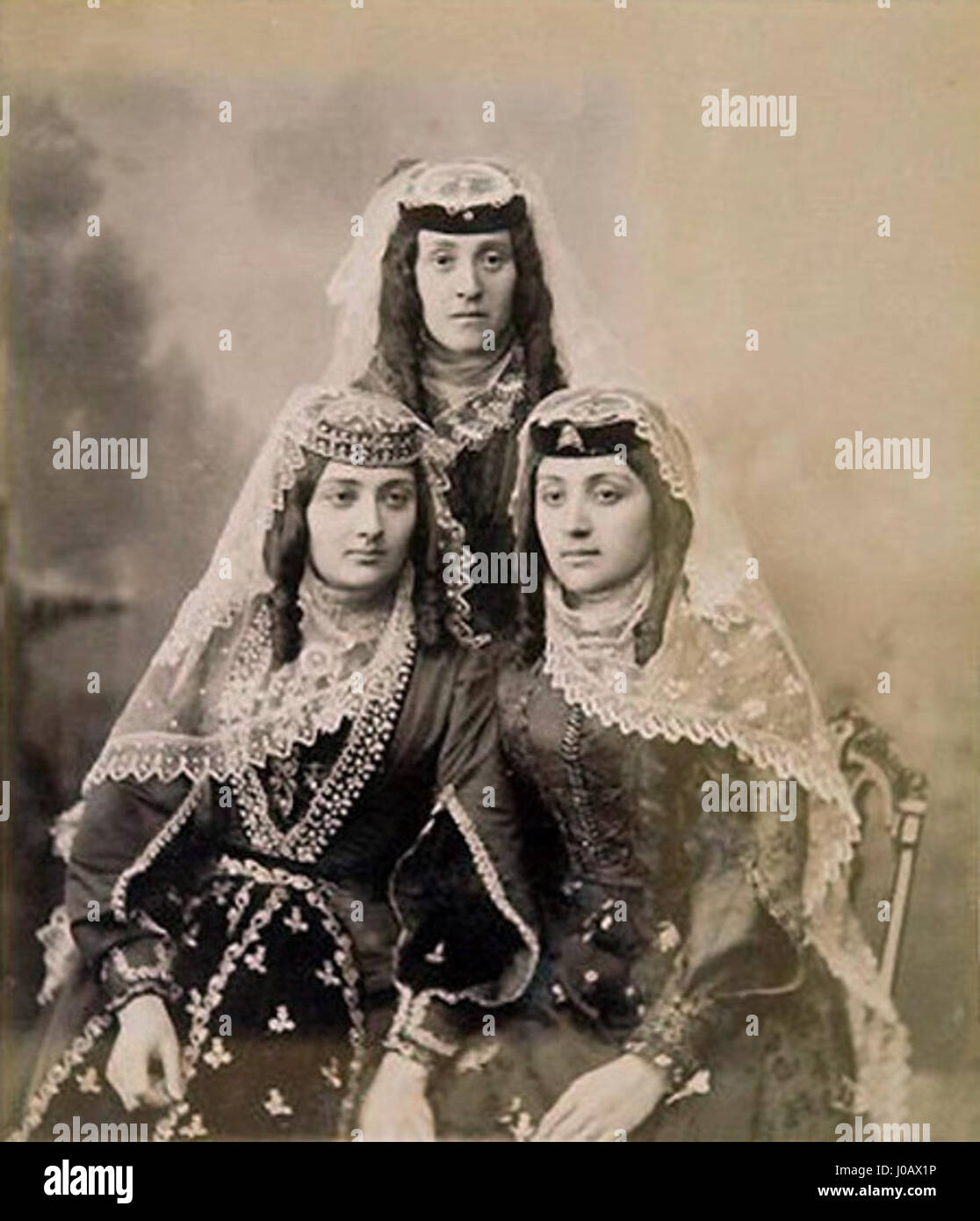 Georgian national costume hi-res stock photography and images - Alamy