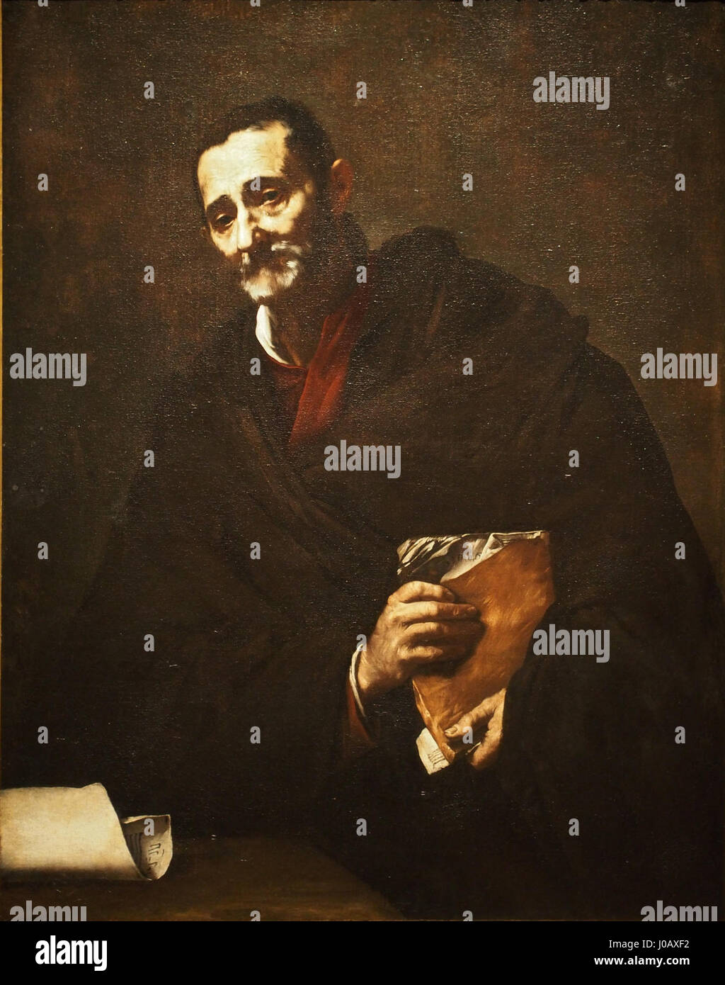 Jusepe de Ribera’s 'Heraclitus' is a dramatic Baroque painting ...