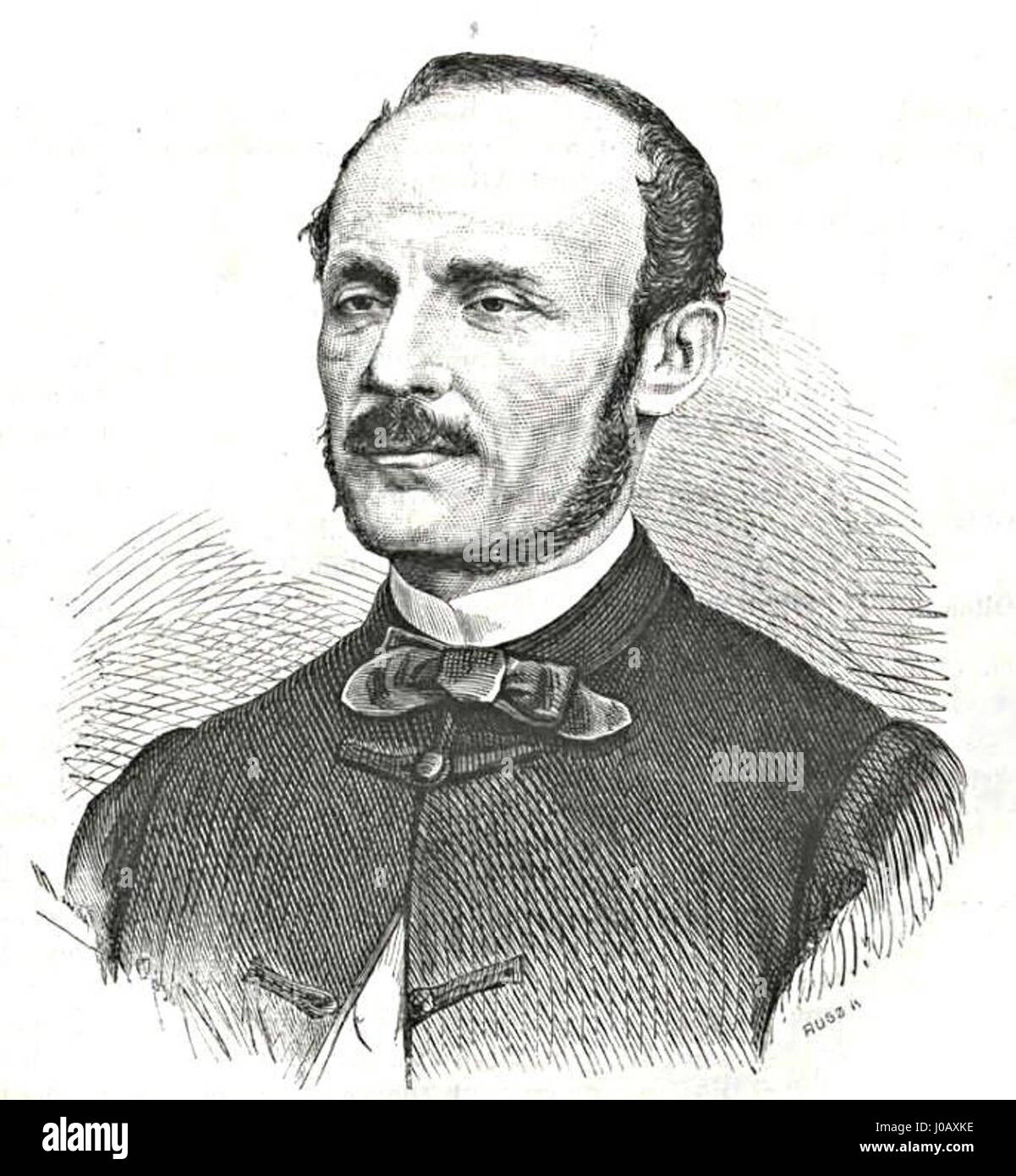 A portrait of Balassa János, a significant figure in Hungarian art ...