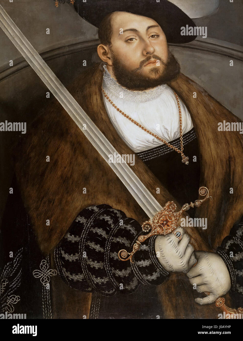 Lucas Cranach the Elder’s portrait of Johann Friedrich I, Elector of ...