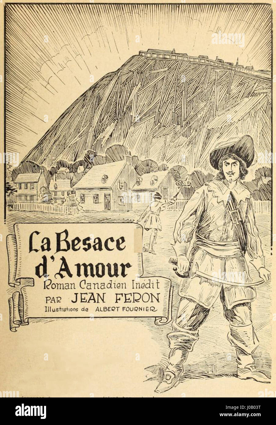 The illustration titled La Besace d'Amour (The Bag of Love) by Féron ...