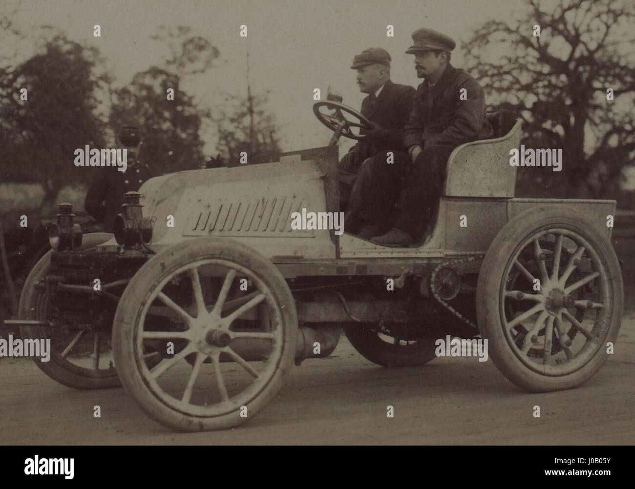 This historical image captures Charles-Henri Brasier during the Sainte ...