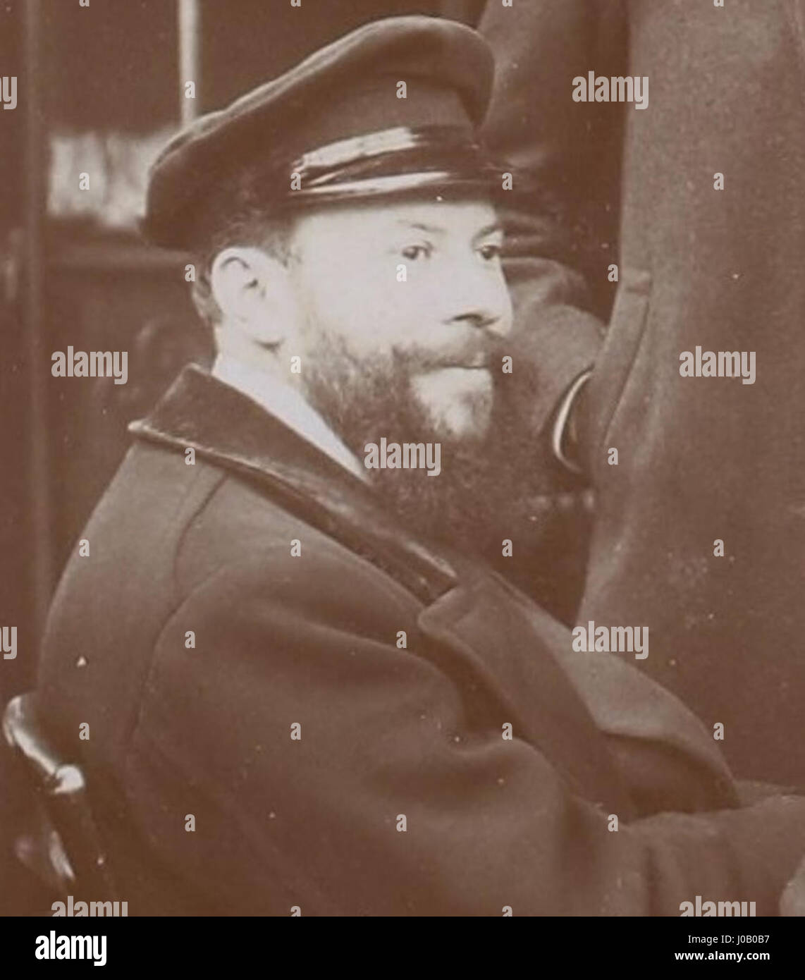 Jules Beau au Critérium de consommation de l'Auto-Vélo, Suresnes, 5 février 1902 Stock Photo - Alamy