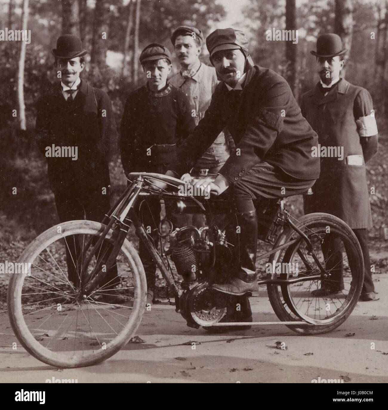 Dominique Lamberjack set a world record in 1903 for his performance at ...