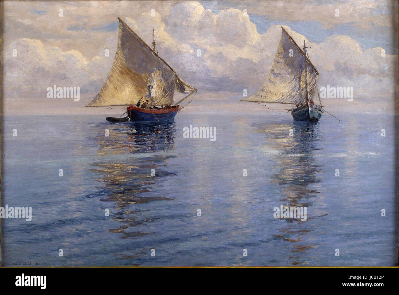 Menci Clement Crncic's 'Bonaca' captures a serene coastal scene ...