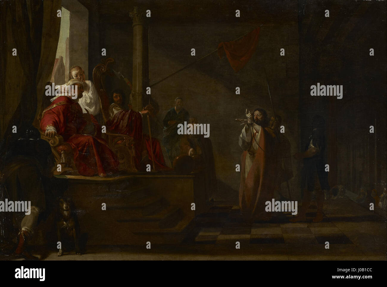 'St. Paul Before the Praetor' is an artwork attributed to German artist ...