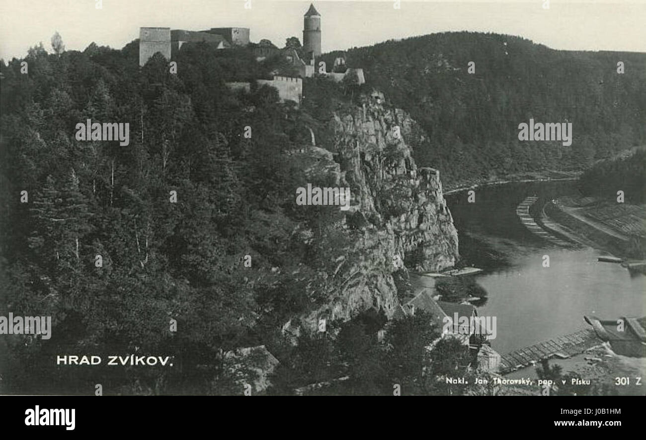 A photograph from around 1910 depicting Zv¡kov, a location or subject ...