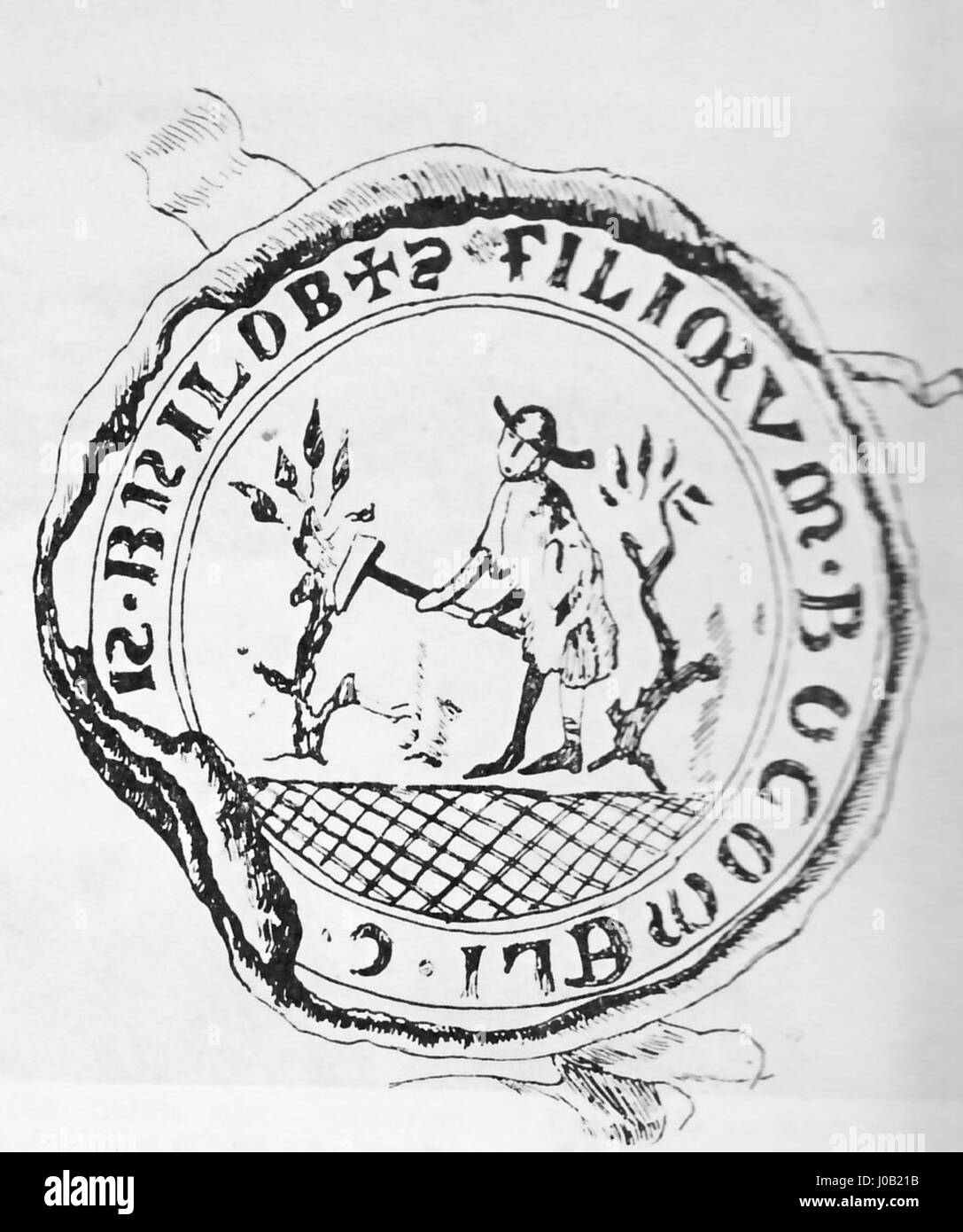The 'Comes Bogomel z Liptovského Jána' depicts a historical figure from ...