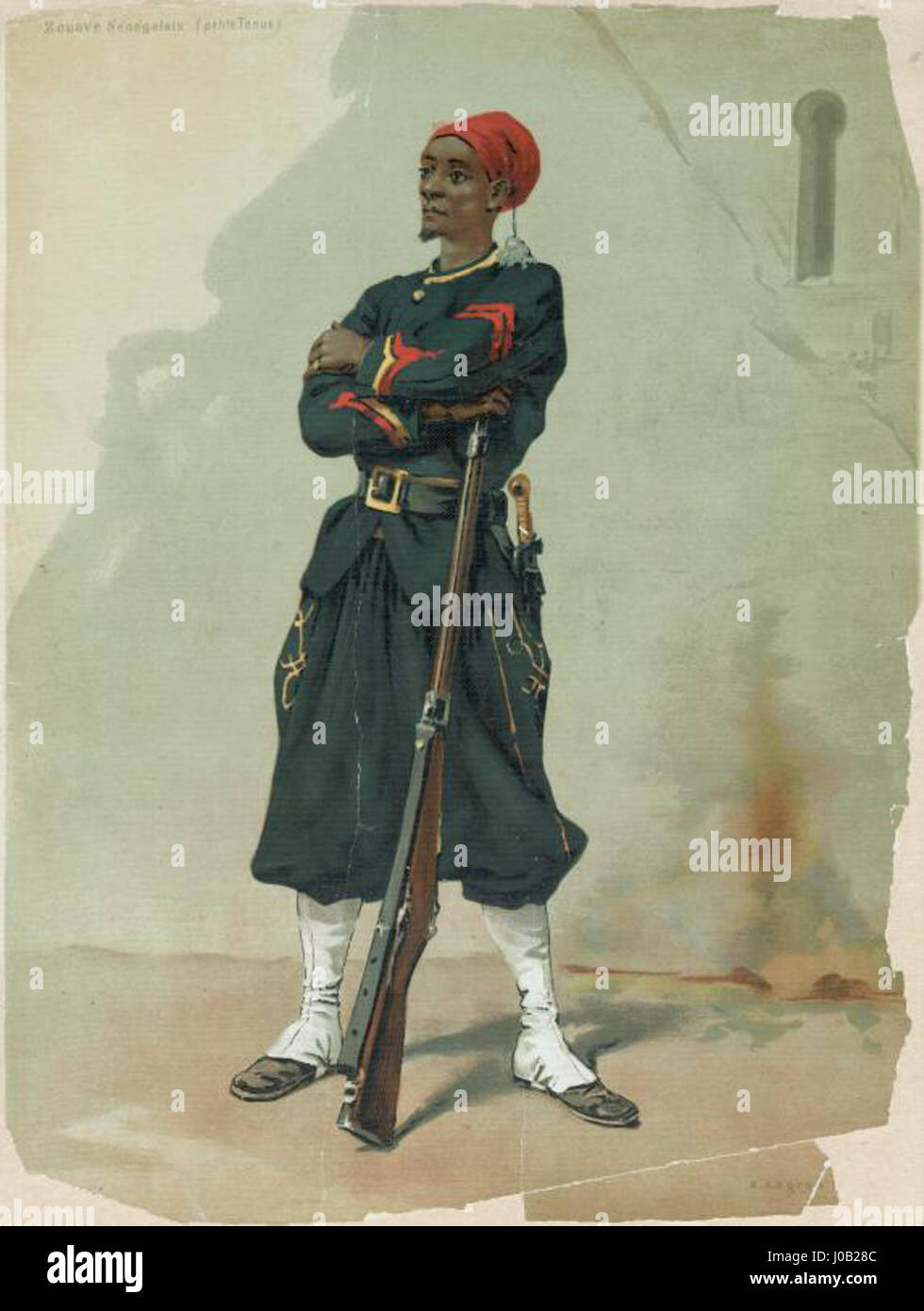 Senegalese soldiers french colonial hi-res stock photography and images ...